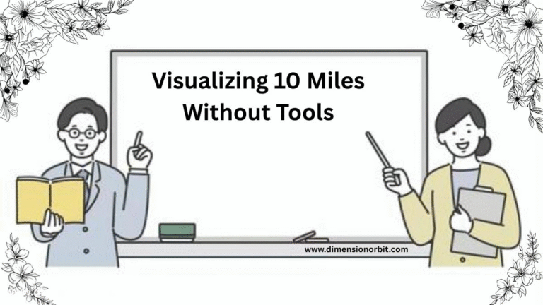 How Long is 10 Miles? 10 Common Comparisons - Dimension Orbit