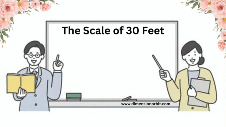 how big is 30 feet? 14 Common Things - Dimension Orbit